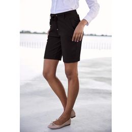 Lascana Damen Shorts, schwarz, Gr&ouml;&szlig;e 46