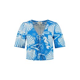 Shiwi Bluse 'Imke Sea Perl' Damen Gr&ouml;&szlig;e S royalblau / wei&szlig;