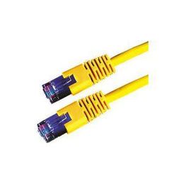 ROLINE Patchkabel, RJ45-Steckverbinder - RJ45-Steckverbinder, Cat 6, S/FTP, 10m, Gelb - 21.15.1382-40