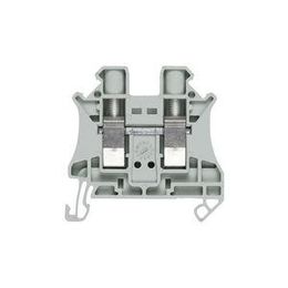 Siemens Reihenklemme, Verschraubung, 2 Pole, 1kV, 41A, 6mm&sup2;, Grau, Packung &agrave; 50 St&uuml;ck - 8WH1000-0AH00