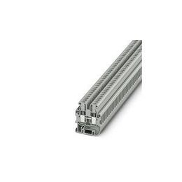 Phoenix Contact Miniature Terminal Block, Steckverbindung, 1 Pole, 500V, 24A, 2.5mm&sup2;, Grau, Packung &agrave; 5 St&uuml;ck - 3248030