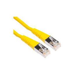 ROLINE Patchkabel, RJ45-Steckverbinder - RJ45-Steckverbinder, Cat 6, S/FTP, 15m, Gelb - 21.15.1392-30