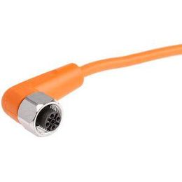 Ifm Kabelsatz, M12-Buchse - Offene Enden, 5 Leiter, 2m, IP67, Orange - EVT067