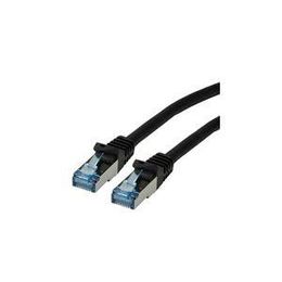 ROLINE Patchkabel, RJ45-Steckverbinder - RJ45-Steckverbinder, Cat 6a, S/FTP, 20m, Schwarz - 21.15.2859