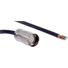 Sick Kabelsatz, M23-Buchse - Offene Enden, 12 Leiter, 10m, IP67, Schwarz - 2030688