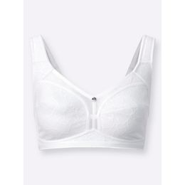 w&auml;schepur w&auml;schepur Damen Entlastungs-BH ohne B&uuml;gel, wei&szlig;, Gr&ouml;&szlig;e 95D