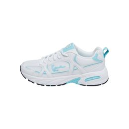 Karl Kani Sneaker 'Prime Runner' Damen Gr&ouml;&szlig;e 38 t&uuml;rkis / wei&szlig;
