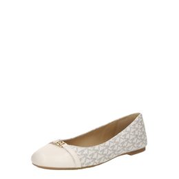 Michael Michael Kors Ballerina Damen Gr&ouml;&szlig;e 40.5 creme / anthrazit