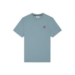 Fila T-Shirt 'Biella' Herren Gr&ouml;&szlig;e M taubenblau / rot / schwarz / wei&szlig;
