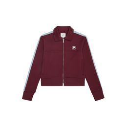 Fila Sweatjacke 'Como' Damen Gr&ouml;&szlig;e M bordeaux / wei&szlig;