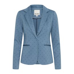 Ichi Blazer 'Kate' Damen Gr&ouml;&szlig;e 40 navy / himmelblau