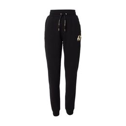 Armani Exchange Hose Damen Gr&ouml;&szlig;e 42 gold / schwarz