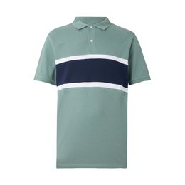 GAP Poloshirt 'NOVELTY' Herren Gr&ouml;&szlig;e M dunkelblau / mint / wei&szlig;