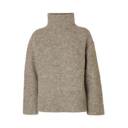 Selected Pullover 'SLFGabriella' Damen Gr&ouml;&szlig;e L taupe
