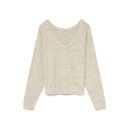 V&eacute;ro Moda Vero Moda Pullover 'VMMarina' Damen Gr&ouml;&szlig;e M wei&szlig;meliert