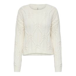 Only Strickpullover 'ONLLEMINA' Damen Gr&ouml;&szlig;e XL wei&szlig;
