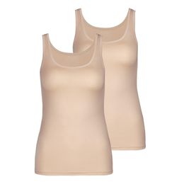 Calida Unterhemd Damen Gr&ouml;&szlig;e L beige