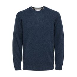 Selected Pullover 'Coban' Herren Gr&ouml;&szlig;e M blau