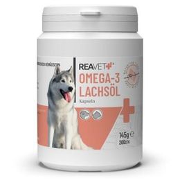 REAVET Omega-3 Lachs&ouml;l Kapseln 200Stk