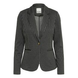 Ichi Kurzblazer 'IXKATE PINSTRIPED BL' Damen Gr&ouml;&szlig;e 36 dunkelgrau