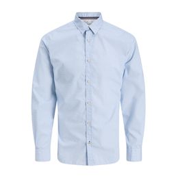 Jack & Jones Jack & Jones Hemd 'JJMATHEO' Herren Gr&ouml;&szlig;e XXL hellblau / wei&szlig;