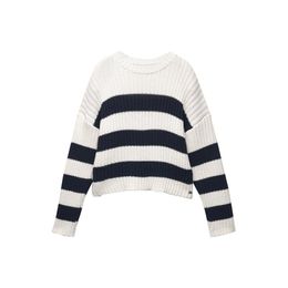 Pull&Bear Pull&bear Pullover 'PACIFIC' Damen Gr&ouml;&szlig;e XS ecru / schwarz