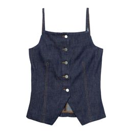 Pull&Bear Pull&bear Anzugweste Damen Gr&ouml;&szlig;e 40 navy