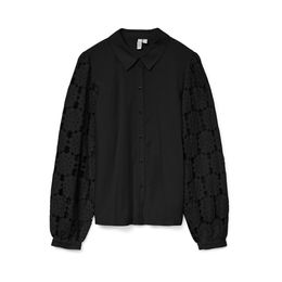 V&eacute;ro Moda Vero Moda Bluse 'VMFABENA' Damen Gr&ouml;&szlig;e S schwarz