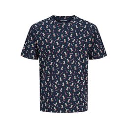Jack & Jones Jack & Jones T-Shirt Herren Gr&ouml;&szlig;e L navy / mint / rot / wei&szlig;
