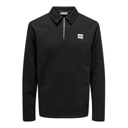Only & Sons Only & Sons Sweatshirt 'ONSDawson' Herren Gr&ouml;&szlig;e M schwarz