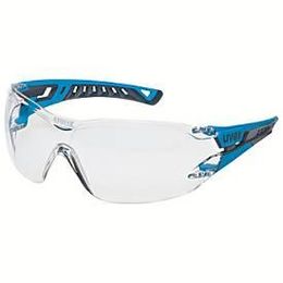 Schutzbrille Uvex pheos nxt, Panoramascheibe, kratzfest, UV-Schutz, chemikalienbeständig, Kunststoff, anthrazit-blau