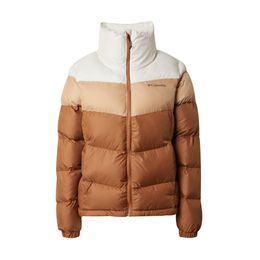 Columbia Outdoorjacke 'Puffect II' Damen Gr&ouml;&szlig;e XS karamell / hellbraun / wei&szlig;