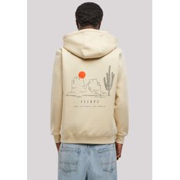 Kapuzenpullover F4NT4STIC "Escape Discover the World Savannah", Herren, Gr. L, beige (sand), Obermaterial: 65% Baumwolle, 35% Polyester, slim fit, Pullover Kapuzenpullover, Discover the World