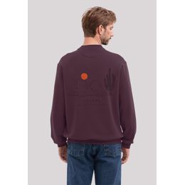 Sweatshirt F4NT4STIC "Escape Discover the World Savannah", Herren, Gr. XL, braun (maroon), Obermaterial: 80% Baumwolle, 20% Polyester, regular fit, Rundhals, ohne B&uuml;ndchen, Sweatshirts Sweatshirt, Discover the World
