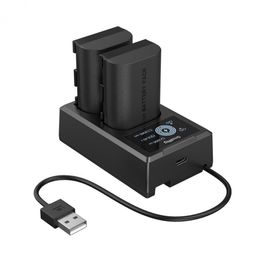 SmallRig 5409 Ladegerät-Kit inkl. 2x Akku LP-E6P