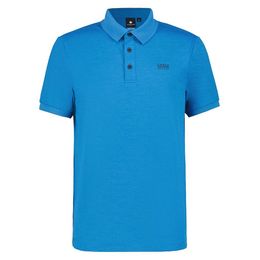 Luhta Funktionspoloshirt "Kivilahti" in Blau - 47% | Gr&ouml;&szlig;e M | Herren-plussize