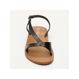 CALANK Leder-Sandalen in Schwarz - 58% | Gr&ouml;&szlig;e 38 | Damen-sandalen