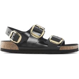 Birkenstock Sandalen - Sandals Shine Black - Gr. 36 (EU) - in Schwarz - f&uuml;r Damen