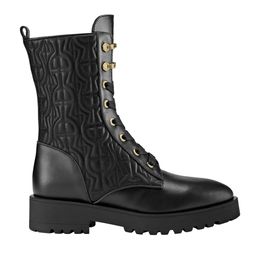 Aigner Stiefeletten - lace bootie AVA 34B - Gr. 39 (EU) - in Schwarz - f&uuml;r Damen