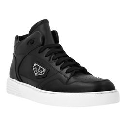 Philipp Plein Low-Top Sneaker - Mid-Top Turnschuhe - Gr. 36 (EU) - in Schwarz - f&uuml;r Damen