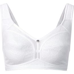 w&auml;schepur Damen Entlastungs-BH ohne B&uuml;gel wei&szlig; Gr&ouml;&szlig;e 90D
