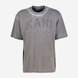 Karl Kani Graues T-Shirt mit Logo