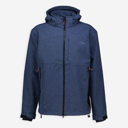 Dunkelblaue Jacke mit Logo