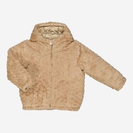 Le Chic Goldfarbene wendbare Pufferjacke