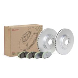 Brembo Bremsensatz, Scheibenbremse vorne rechts links innenbel&uuml;ftet 330mm f&uuml;r MERCEDES-BENZ (FJDA) A4474210800 A9104207200 A4474200220 KT 10 031