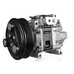 NRF Kompressor, Klimaanlage EASY FIT 12V für MAZDA H12A1AX4EY BFF461450 H12A1AS4EY 32820G