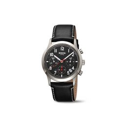 Boccia Titan Lederarmband Herren 39.5mm | Gr.: onesize