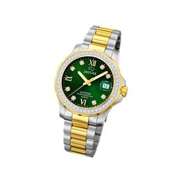 Analog-Armbanduhr Jaguar Executive silber, gold mittel (ca. 34,5mm) | Gr.: onesize