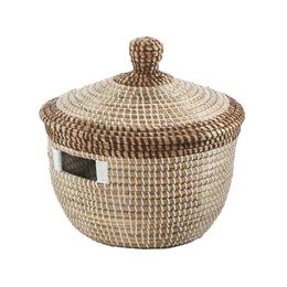 kobolo Aufbewahrungskorb PYTHON in Beige | Gr.: onesize
