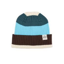 Band of Rascals Beanie " Block Rib " in cream-brown | Gr.: onesize